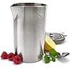 Amazon.com: Barfly Double Wall Mixing Tin, 21 oz. (625 ml), Stainless ...