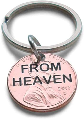 Amazon.com: Custom Engraved Penny Keychain Personalized for Memorial ...