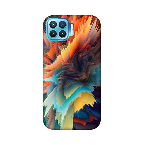 Topper Mobile Cover for Oppo F17 Pro - Vibrant Color Printed Back Cover ...