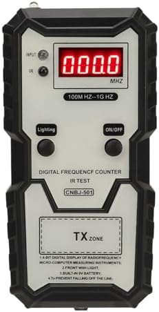 Amazon.com: Remote Key Frequency Tester, 100MHZ to 1GHZ Infrared Remote ...