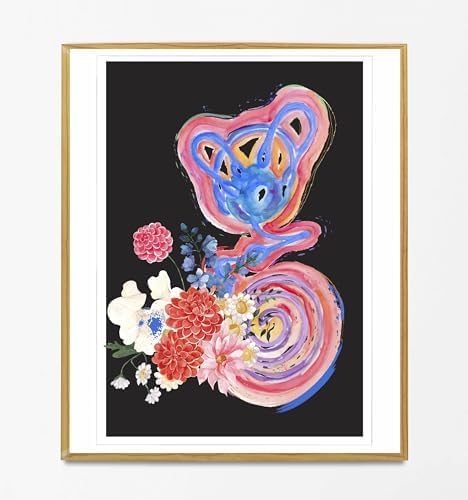 Amazon.com: ENT Art, ENT Anatomy Poster, ENT Dr Doctor Gift, ENT Office ...