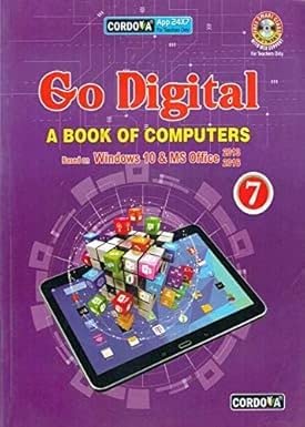 Cordova Go Digital A Book of Computers Class 7 : Cordova: Amazon.in: Books
