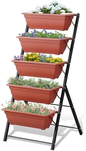 Amazon.com: Outland Living 6-Ft Raised Garden Bed - Vertical Garden ...