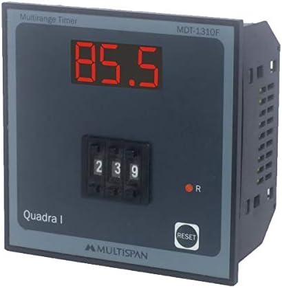 Multispan MDT-1310F 3 Digit LED Display Digital Presettable Timer ...
