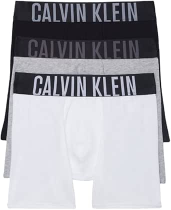 Calvin Klein Intense Power Cotton 3-Pack Boxer Brief White/Grey/Black ...