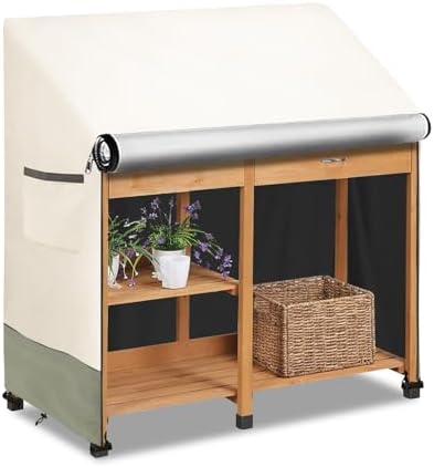 Amazon.com : Guisong Outdoor Kitchen Cabinet Cover, Waterproof Cover ...