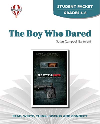 The Boy Who Dared - Student Packet by Novel Units: Novel Units ...