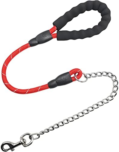 Amazon.com : SEPXUFORE 3FT Chewproof Dog Leash, 1/2" Strong Nylon Rope ...