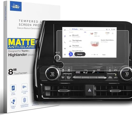 Amazon.com: INNOSURE Tempered Glass Screen Protector for 2023 2024 2025 ...