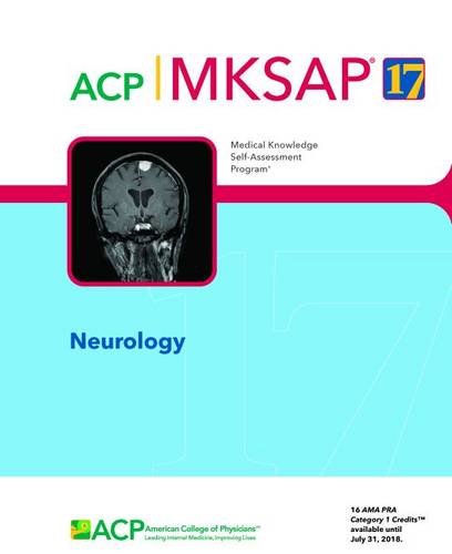 Buy MKSAP® 17 Neurology Book Online at Low Prices in India | MKSAP® 17 ...