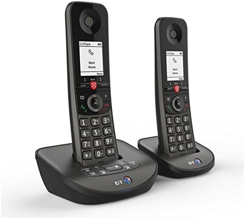 BT Advanced Phone Z TWIN Cordless Phone with Answering Machine ( Hands ...