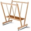 Amazon.com: Falling in Art Large Wooden Print Rack, Art Drying and ...