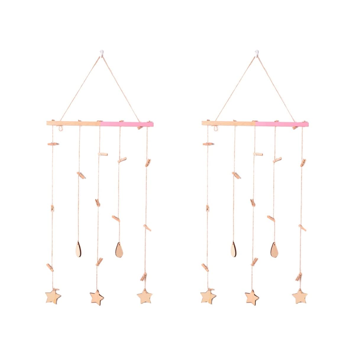 Buy CANIGHT 2 Pack Hanging Photo Picture Collage Picture Frames Hanging ...