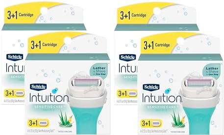 Amazon.com: Schick Intuition Refill, Advanced Moisture Razors for Women ...