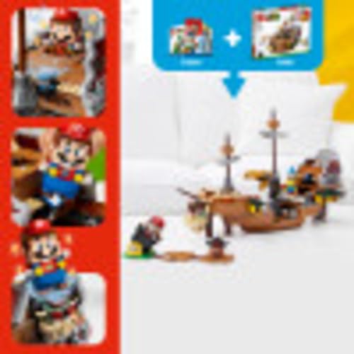 Lego Mario Bowser Airship Expansion Set 71391 New 2021 (1,152 Pieces)