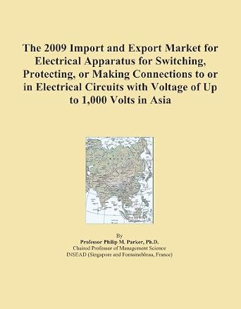 The 2009 Import and Export Market for Electrical Apparatus for ...