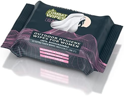 Amazon.com: Combat Wipes Gaia - Feminine Hygiene Outdoor Wet Wipes ...