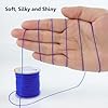 Amazon.com: 0.8mm Nylon String, Strong Bracelet String, Durable Nylon ...