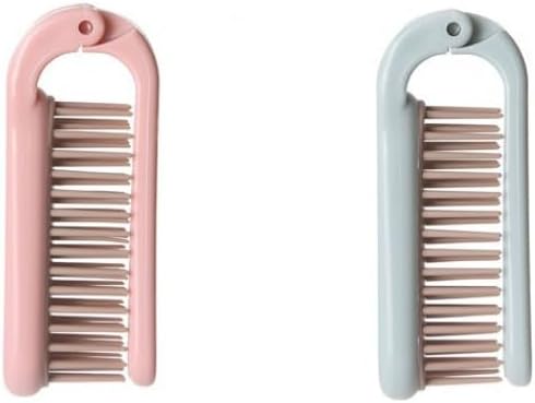 Amazon.com : Duehut 2-in-1 Folding Comb Brush Combo, Anti-Static Double ...