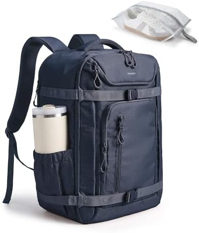 Amazon.com: BAGSMART 40L Travel Backpack for Women & Men Fits 17-Inch ...