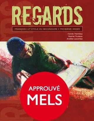 Regards: Francais 2e cycle du secondaire 3e annee manual tome 2: Carole ...
