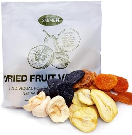 Amazon.com: Premium Dried Fruit Variety Pack - 1 LB (5 pack * 3-1/4 OZ ...