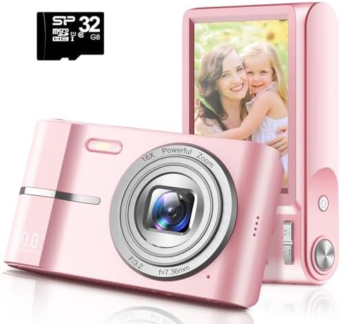 Amazon.com : Upgrade Digital Camera, Autofocus 50MP FHD 1080P Camera ...