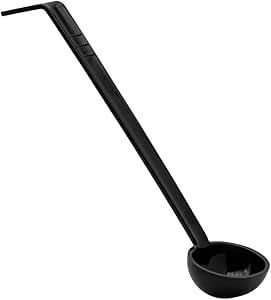 Amazon.com: 1 oz. Black Plastic Ladle, Pack of 6: Home & Kitchen
