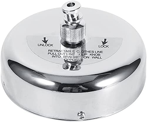 AQUAHUNK Retractable Clothesline Stainless Steel Clothes Line Dryer ...