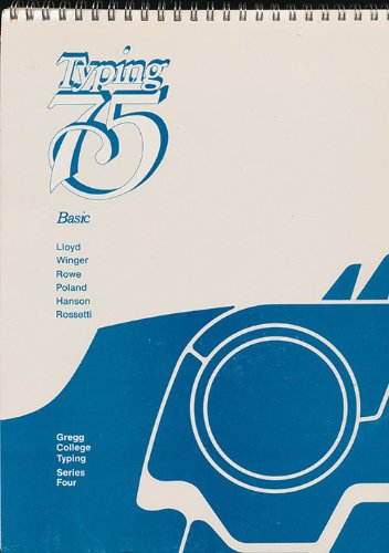 Typing 75: Kit 1 Basic: Lloyd, A. C.: 9780070382565: Amazon.com: Books