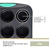 Amazon.com: Trudeau Structure Silicone Muffin Pan – 12 Cup, Flexible ...