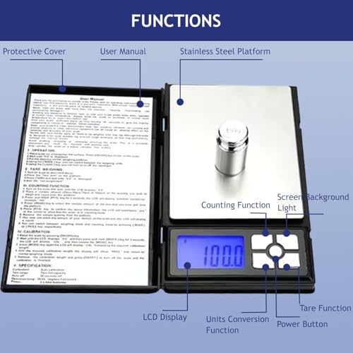 NUTRI FIT Digital Gold Weight Machine Small, Portable Jewellery ...