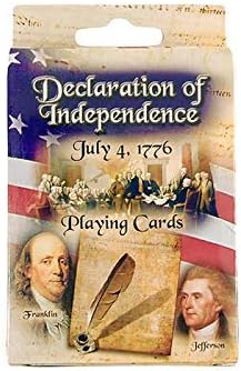 Amazon.com: Declaration of Independence Playing Cards : Toys & Games