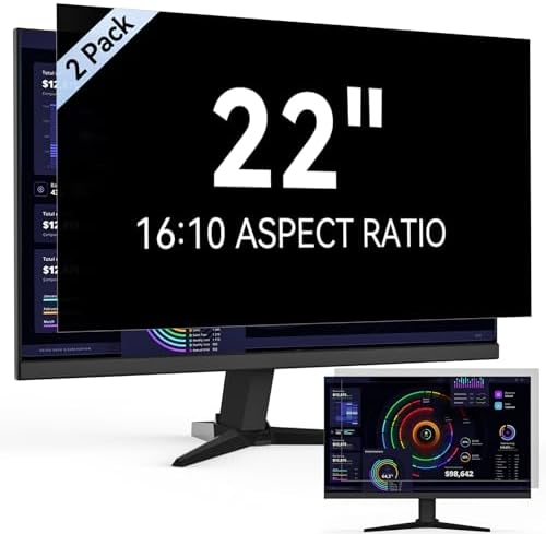 Amazon.com: [2-Pack] 23.8 Inch Computer Privacy Screen Filter for 16:9 ...