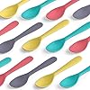 Amazon.com: GET FRESH Bamboo Kids Spoons Set - 4-Pack Colorful Cutlery ...