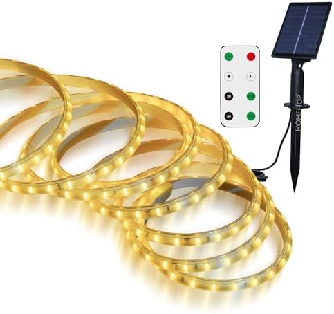 Homehop Solar Light Outdoor 200 Leds Decorative String Waterproof Lamp ...