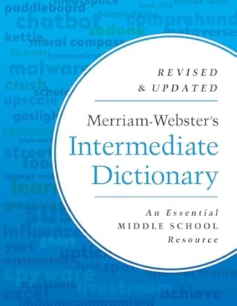 Amazon.com: Merriam-Webster’s Intermediate Dictionary | Middle School ...