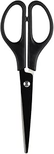 Amazon.com : JAM PAPER Arts & Crafts Scissors - 6 3/4 Inch - Black ...