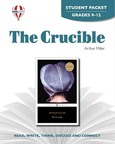 The Crucible - Student Packet by Novel Units: Novel Units ...
