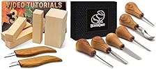 Amazon.com: BeaverCraft Wood Carving Kit for Kids, Beginners S16 ...