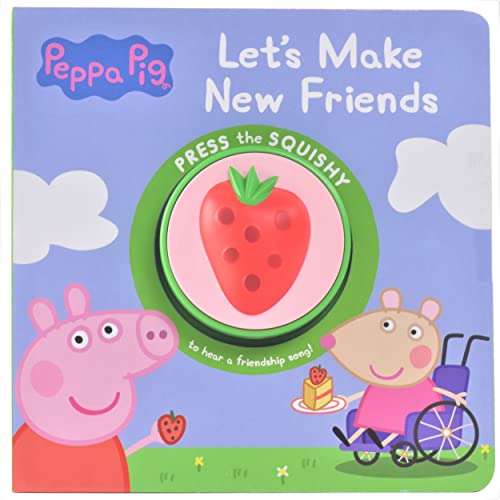 Buy Peppa Pig - Let’s Make New Friends! Squishy Button Sound Book ...