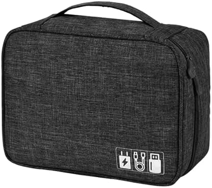BAGSMART Cable Organiser Bag Travel Electronics Accessory Bag Portable ...