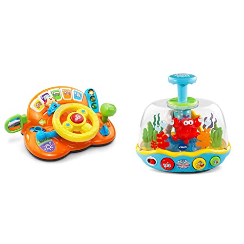 VTech Turn and Learn Driver Yellow - Educational Toys Planet