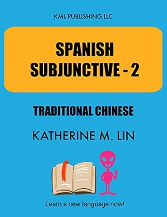 SPANISH SUBJUNCTIVE - 2 Traditional Chinese (SPANISH GRAMMAR BOOK ...