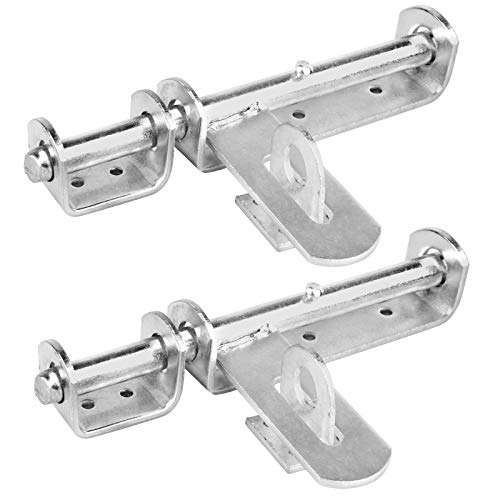 2 Packs 9.7″ Sliding Bolt Gate Latch Steel Weldable Heavy Duty Thicked ...