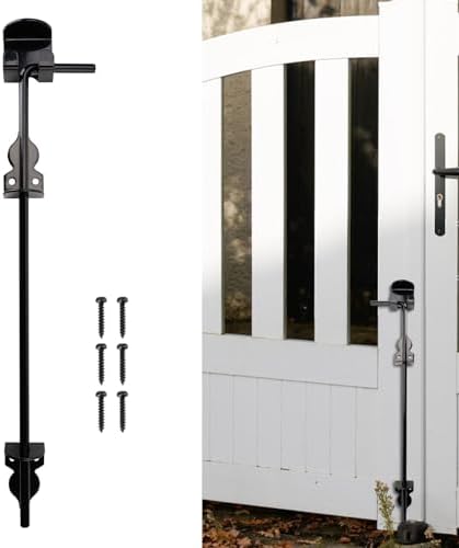 Amazon.com: 18" Cane Bolt Heavy Duty Drop Rod for Gate, Gate Ground ...