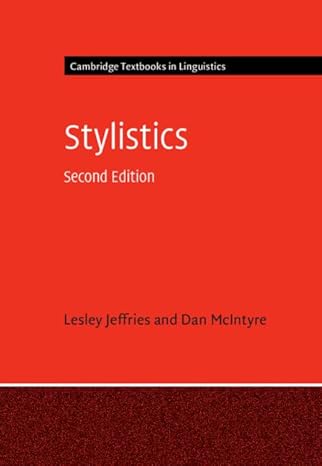 Amazon.com: Stylistics (Cambridge Textbooks in Linguistics ...