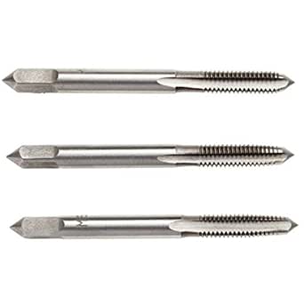 M4 x 0.7 HSS Metric Hand Tap Set. Includes 3 Pieces - 1st, 2nd & 3rd ...