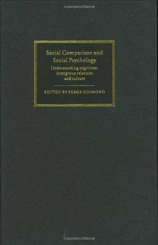 Social Comparison and Social Psychology: Understanding Cognition ...