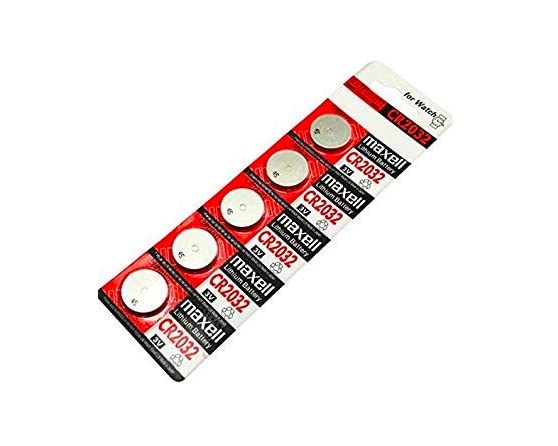 CR2032 3V Lithium Coin Type Battery (5 PCS Set) for Calculator dvr ...